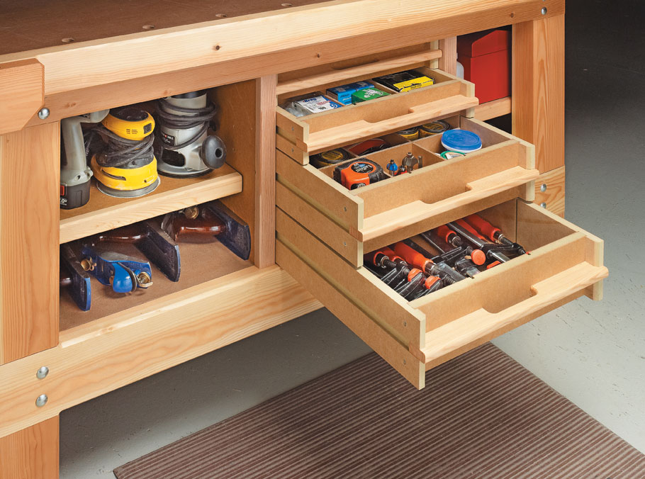 Workbench with Drawers 101: Must-Have Features for Your Workspace ...
